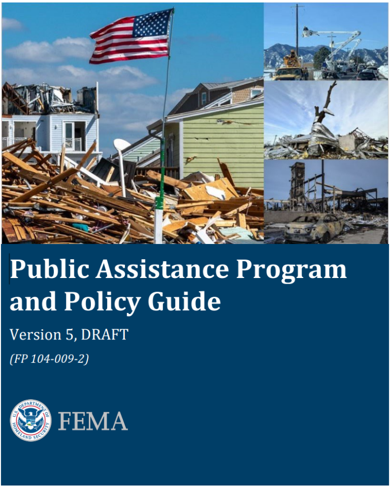 Open Public Comment Period for Public Assistance Program and Policy ...